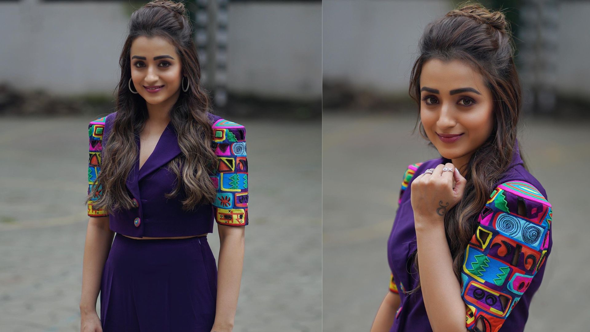 Ever gorgeous Trisha Krishnan looks very beautiful at Raangi Movie ...