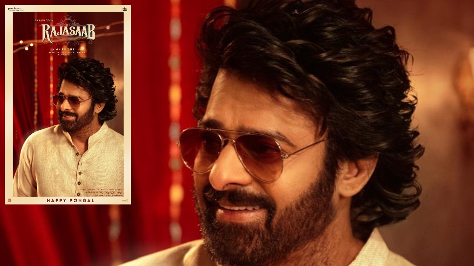 Rebel star Prabhas The Raja Saab sankranthi new look goes viral on ...