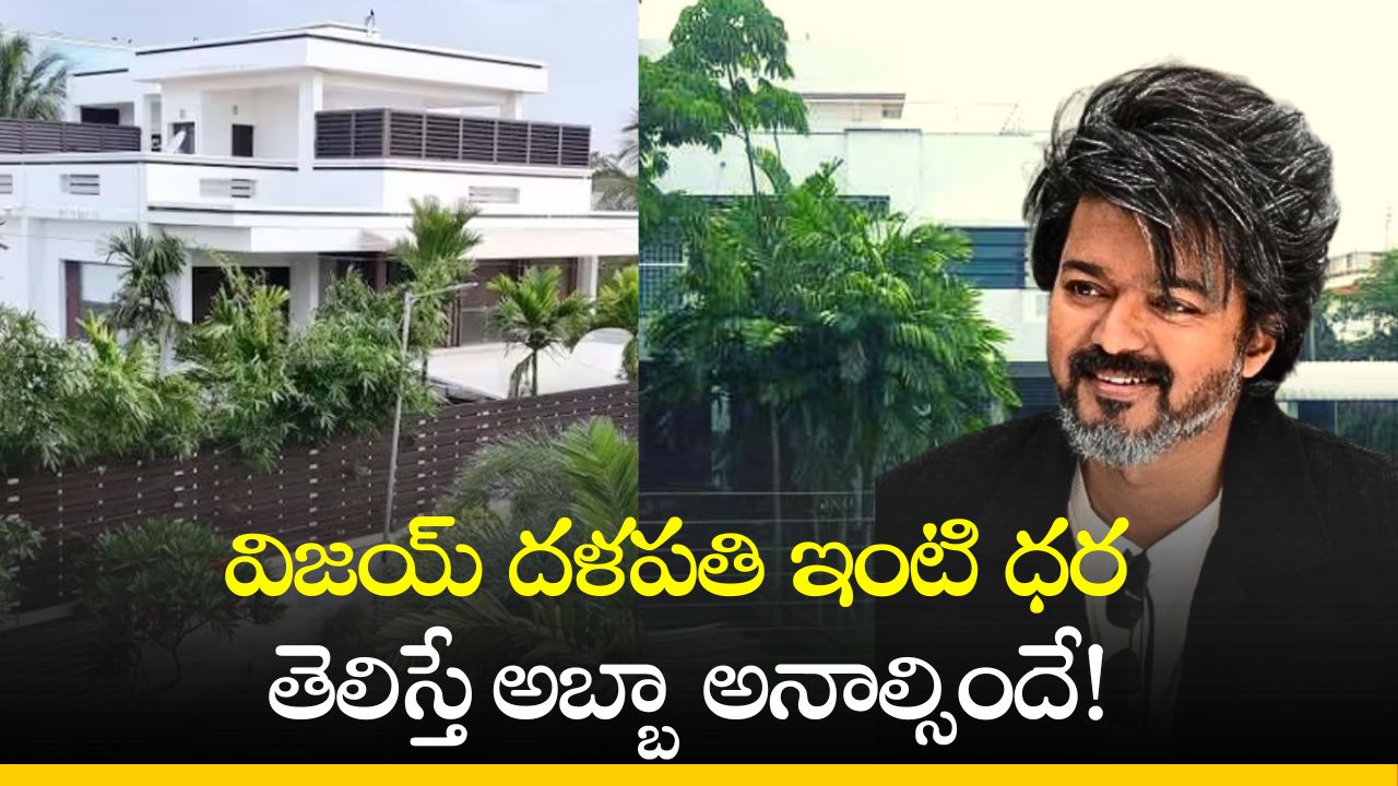 Hero Vijay Thalapathy Luxury Home Photos And Price Full Details | Vijay ...
