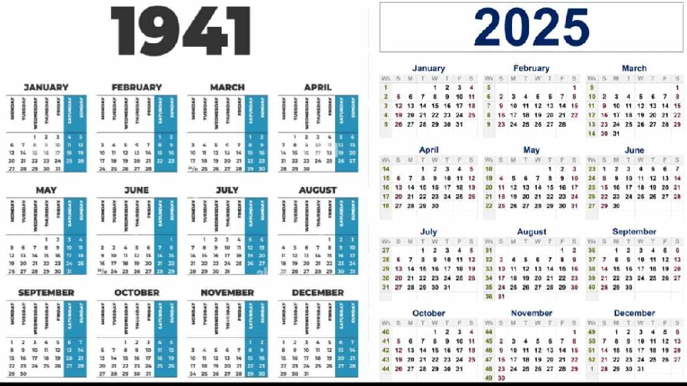 Are 1941 Events Repeating in 2025 Viral Calendar Comparison Creates ...