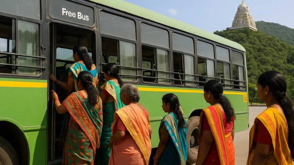 Apsrtc decided to implement free bus for women scheme for tirumala ...