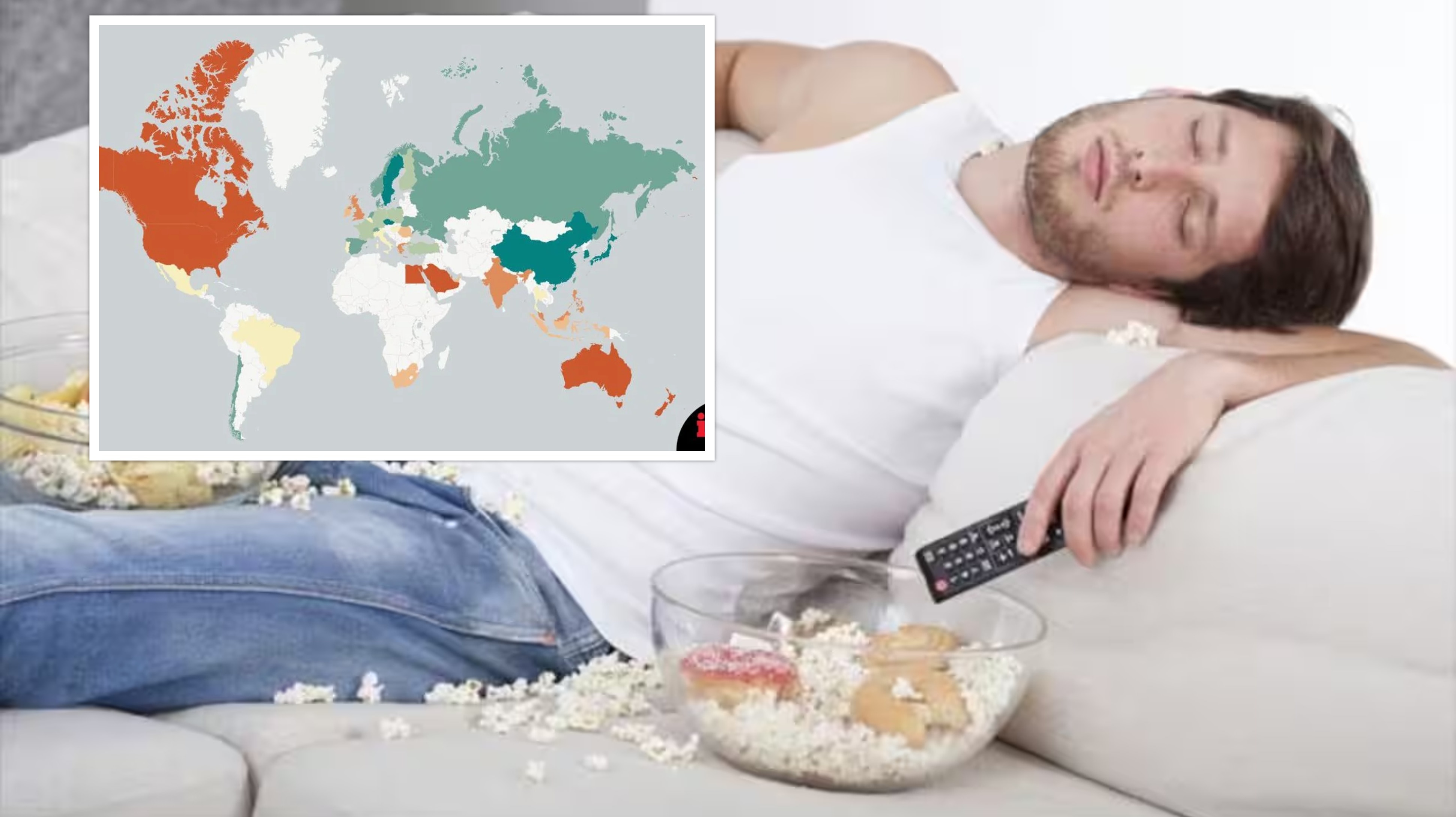 These Are The Worlds Laziest Countries Which Countries Got Placed Top 5 ...