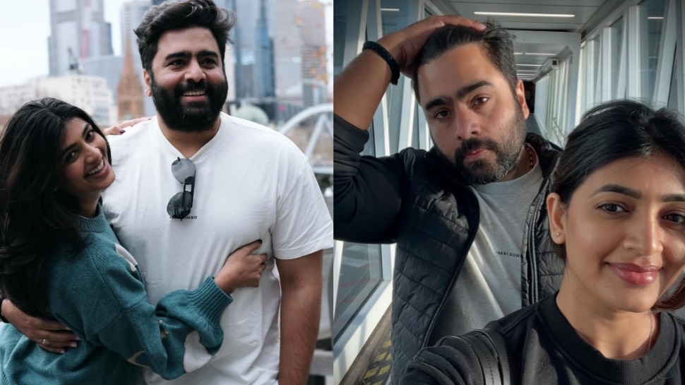 Hero Nara Rohith, Heroine Siree Lella Second Love Anniversary Special ...