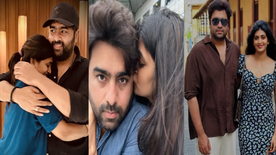 Hero Nara Rohith, Heroine Siree Lella Second Love Anniversary Special ...