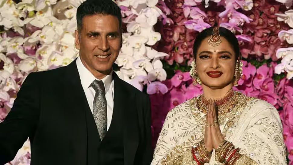 Rumours of Bollywood Heroine Rekha and Hero Akshay Kumar’s Relationship ...