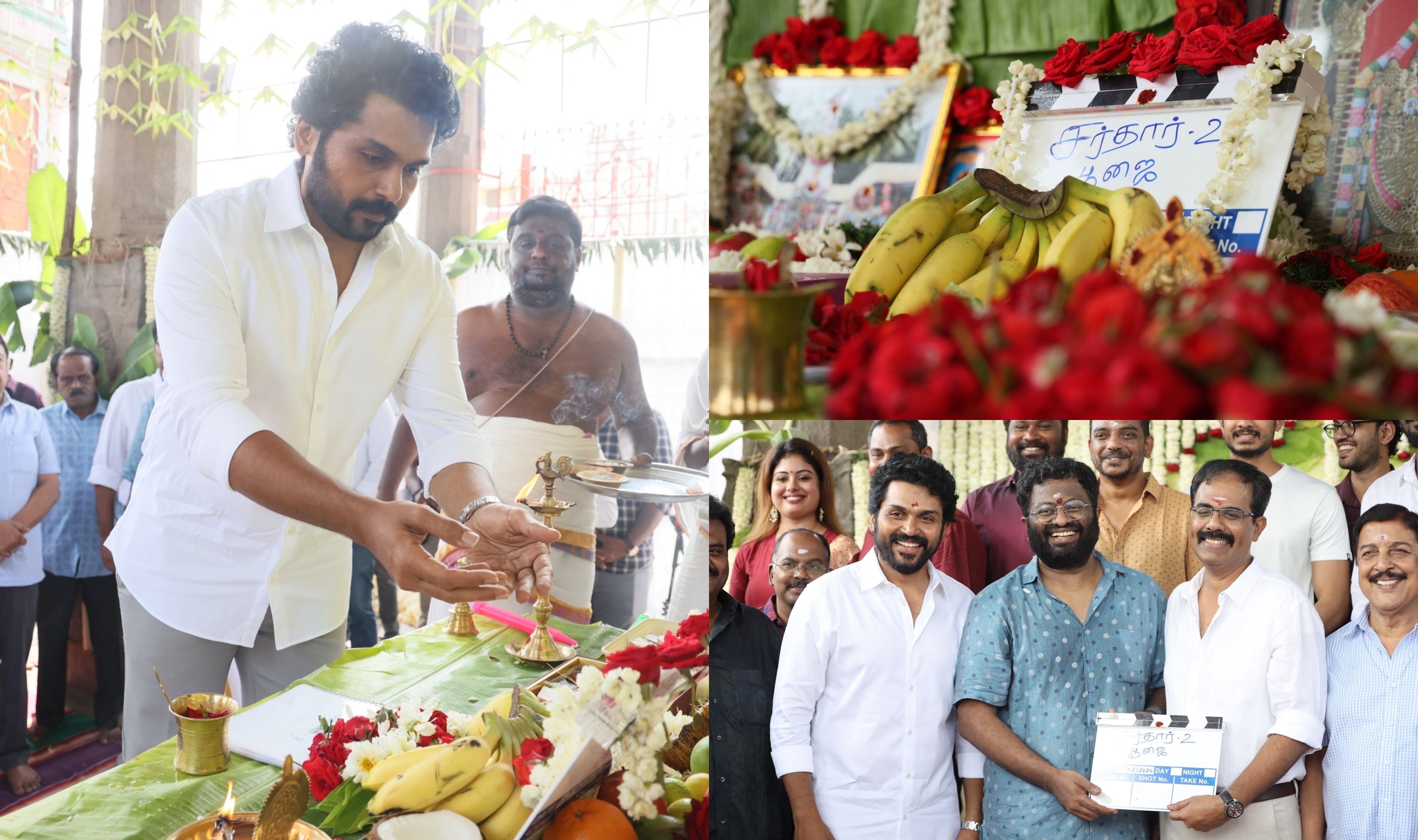Karthi PS Mithran Sardar 2 Mission Cambodia Starts With Pooja Ceremony ...