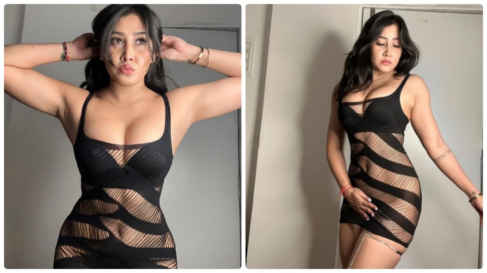 Sofia Ansari bold photoshoot in Black outfit, take a look sn |Sofia Ansari: మరోసారి హాట్ బాంబ్ ...