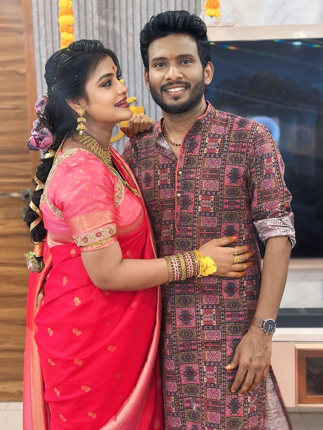 Bigboss contestant Soniya akula Varalakshmi vratham photos goes viral ...
