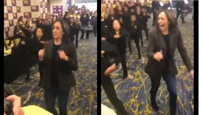 Kamala Harris Dancing | Zee News Telugu