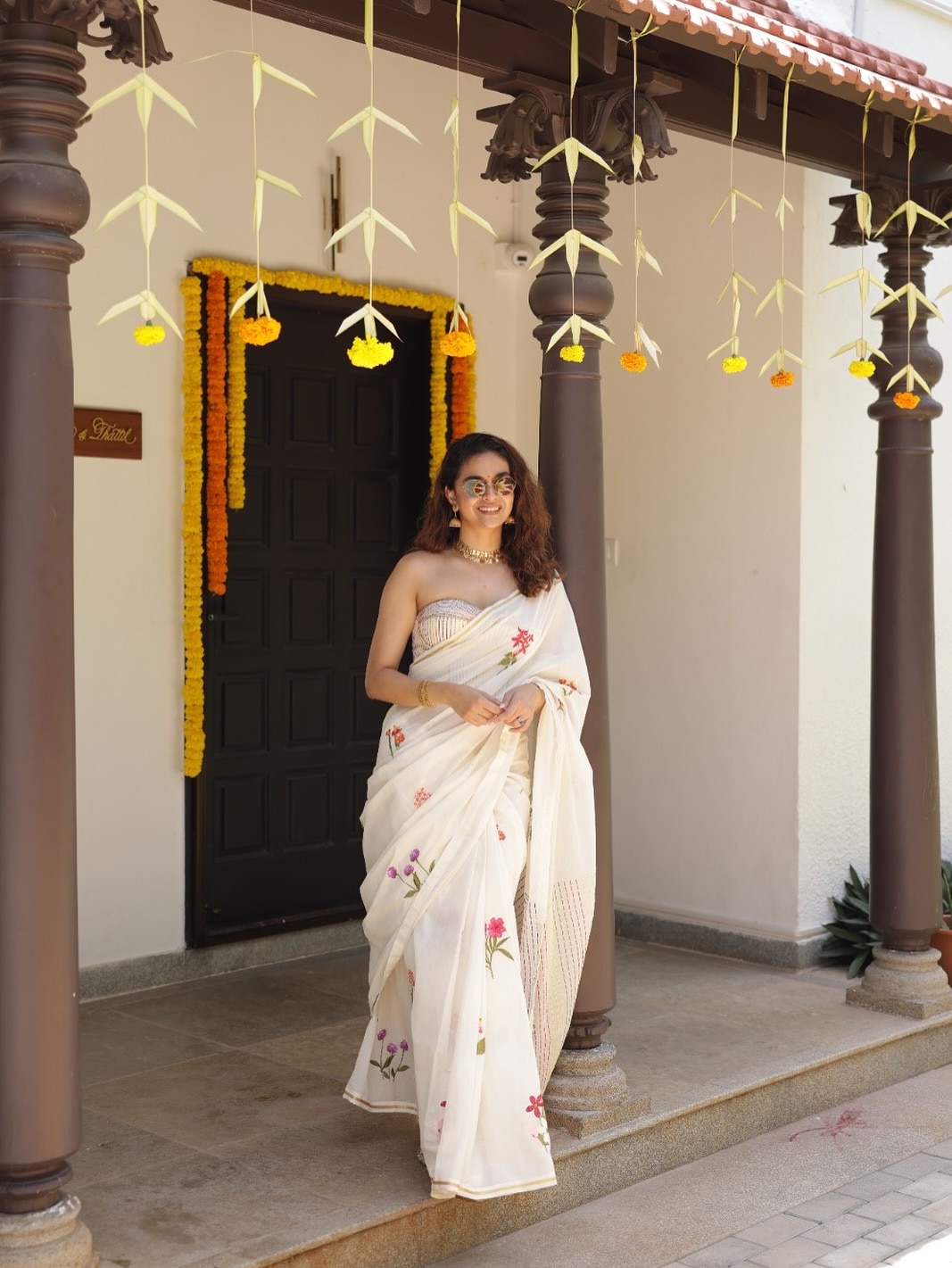 Actress Keerthy Suresh Onam Festival Celebrations Photos Goes Viral ...
