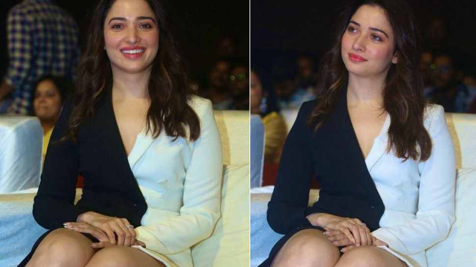 Tamannah Bhatia Sizzling Photos at Gurthunda Seethakalam Pre Release ...