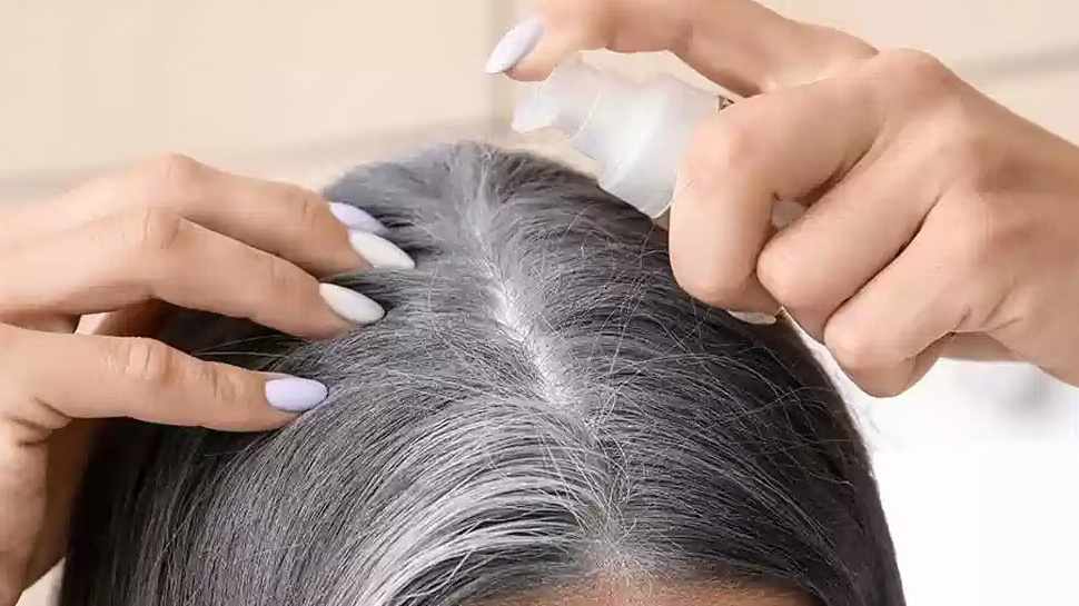 How To Turn White Hair to Black Hair Just in One Minute Without Any ...